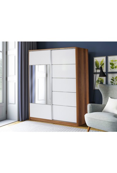 Mobilya Sarayı Modern Sürgülü Gardırop