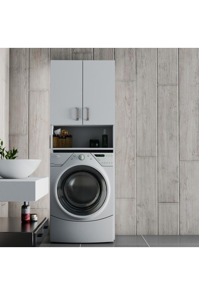 Design Bark Veroni Çamaşır Makinası Dolabı