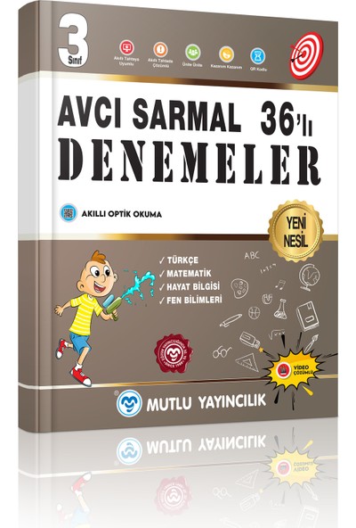 Mutlu Yayıncılık 3.Sınıf Çarşaf Çarşaf 36'Lı Deneme