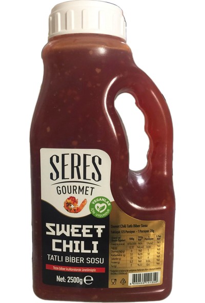Seres Gourmet Sweet Chili Sos 2500 gr Seres Gourmet Sweet Chili Sos 2500 gr