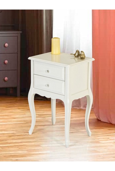 Mobilya Sarayı Lüks 2 Çekmeceli Komodin