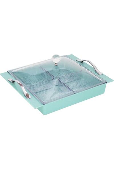 EW's Kitchenware Akrilik Turkuaz Renk 4'Lü Saray Kahvaltılık EW's Kitchenware Akrilik Turkuaz Renk 4'Lü Saray Kahvaltılık