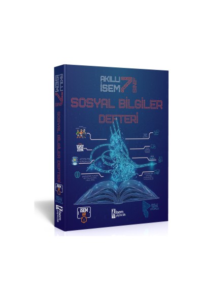 7. Sınıf Akıllı Isem Sosyal Bilgiler Defteri