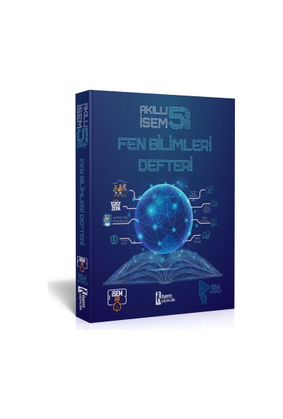 İSEM Yayıncılık 5. Sınıf Akıllı Isem Fen Bilimleri Defteri