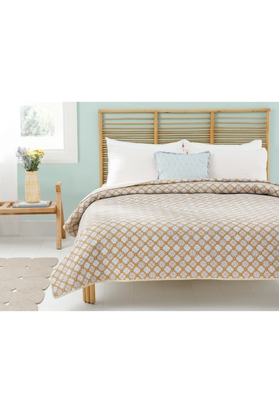 English Home Bohem Touch Çift Kişilik Çok Amaçlı Yatak Örtüsü 200 x 220 cm. Hardal English Home Bohem Touch Çift Kişilik Çok Amaçlı Yatak Örtüsü 200 x 220 cm. Hardal