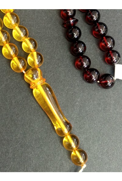 Amber By Mazukna Çok Renkli Baltık Damla Kehribar Tesbih Amber By Mazukna Çok Renkli Baltık Damla Kehribar Tesbih