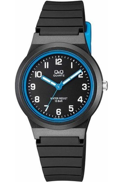 Q&q VR94J500Y Su Geçirmez Silikon Kordonlu Çocuk Kol Saati