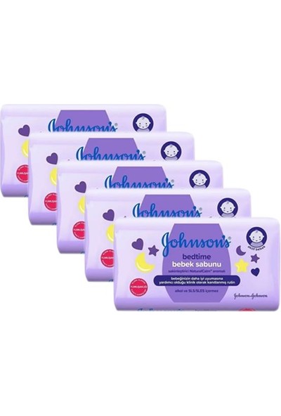 Johnsons Baby Johnson’s Baby Sabun 100 gr Bedtime x 5 Adet Johnsons Baby Johnson’s Baby Sabun 100 gr Bedtime x 5 Adet