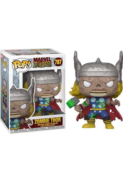 Funko Pop Marvel Zombies - Zombie Thor Figürü