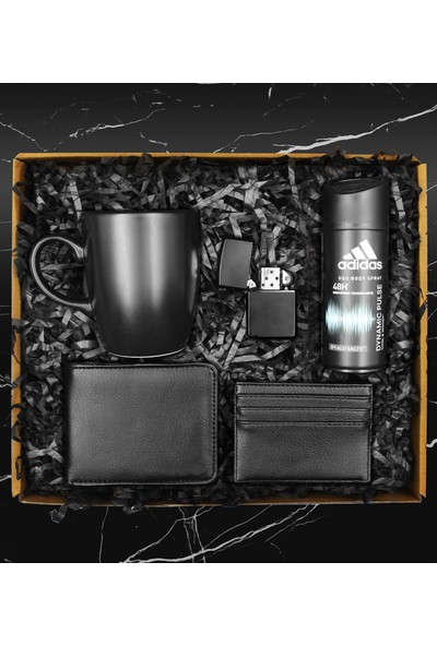 Apollon Gift Çakmak & Cüzdan & Kartvizitlik & Siyah Kupa & Erkek Deodorant Apollon Gift Çakmak & Cüzdan & Kartvizitlik & Siyah Kupa & Erkek Deodorant