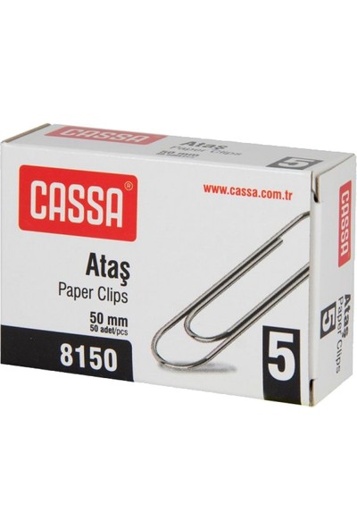 Cassa 8150 Ataş 50 mm No:5 Cassa 8150 Ataş 50 mm No:5