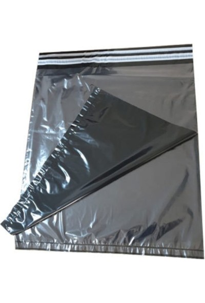Pars Ambalaj Tek Tarafı Şeffaf Kargo Poşeti 22 x 30+5 cm 1000'LI