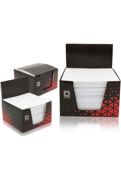 Four Office 8x8 Beyaz Küpblok Not Kağıdı 500'LÜ Paket 3 Paket