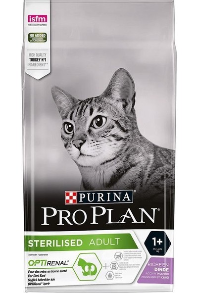 Proplan Sterilised Hindili Kısır Kedi Maması 3 kg Proplan Sterilised Hindili Kısır Kedi Maması 3 kg