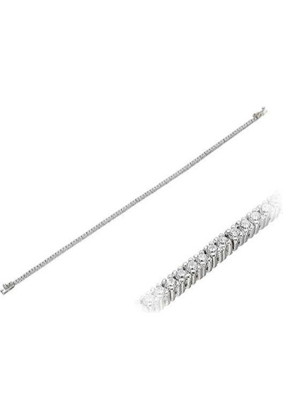 Sirius E Renk 1,05 Karat Pırlanta Su Yolu Bileklik 0441B0001