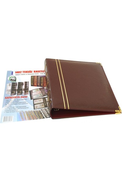 Koleksiyon Market Teksöz Kasetli Albüm Kağıt Para Madeni Para Fdc Kartpostal Için B