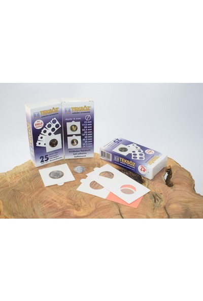 Koleksiyon Market Teksöz Madeni Para Kapama 25 mm