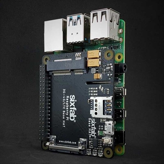 Sixfab Raspberry Pi 3g/4g & Lte Base Hat Fiyatı