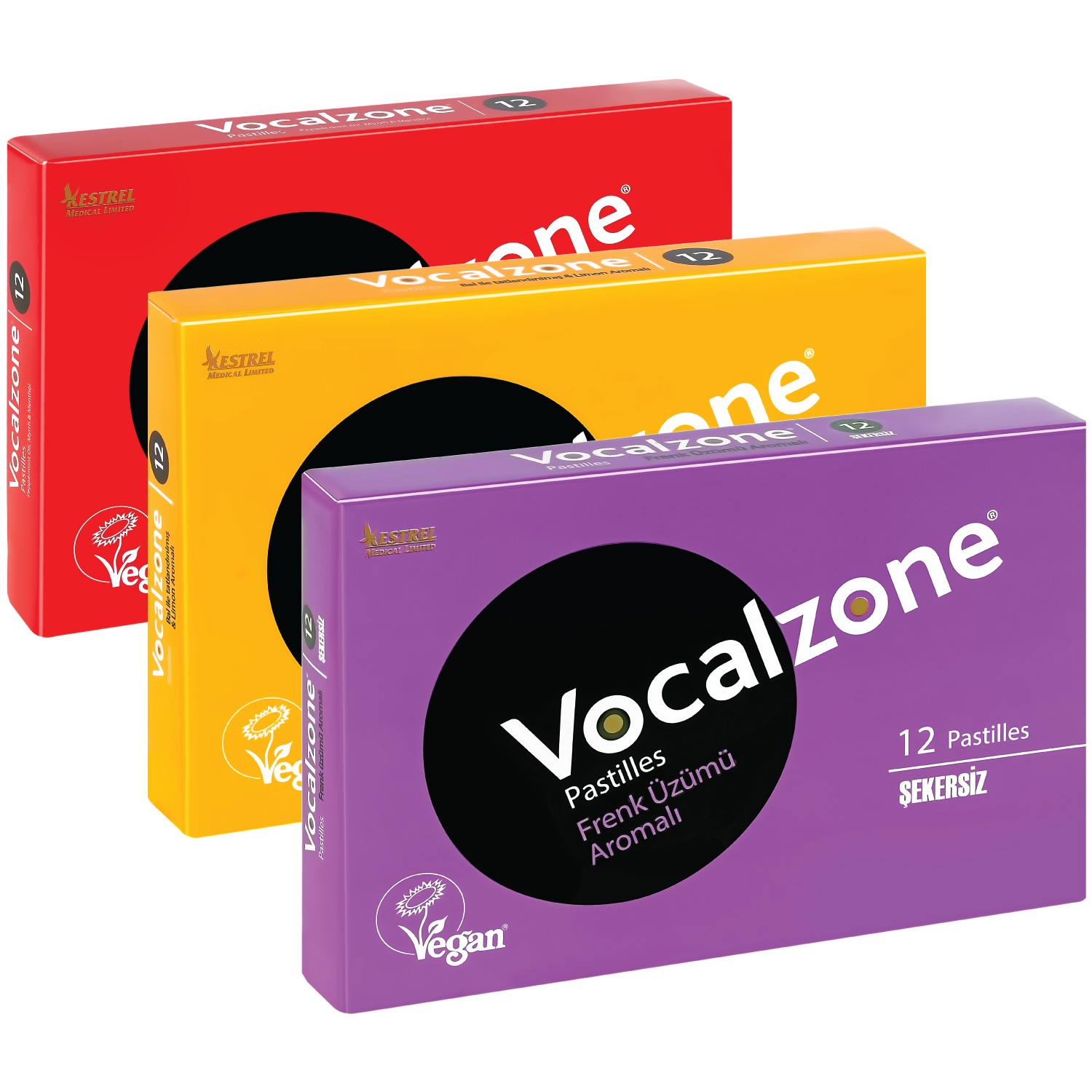 Vocalzone 12'li Form 3lü Karışık Set Fiyatı - Taksit Seçenekleri