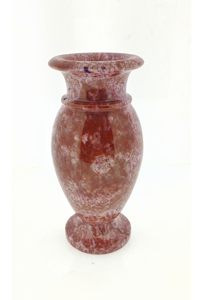 X Mermer Renkli Mermer Vazo