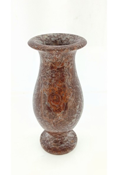 X Mermer Renkli Mermer Vazo