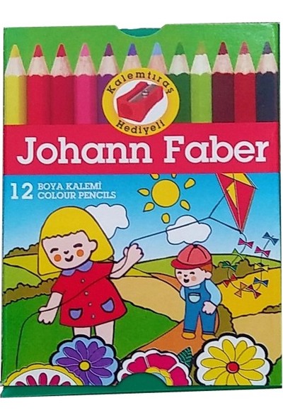 Faber Kuru Boya Kısa 6'lı Faber Kuru Boya Kısa 6'lı