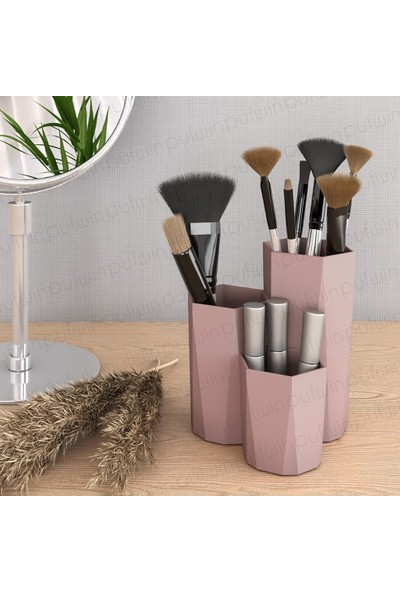 Pufwin Makyaj Organizer ve Fırçalık Çok Amaçlı Düzenleyici