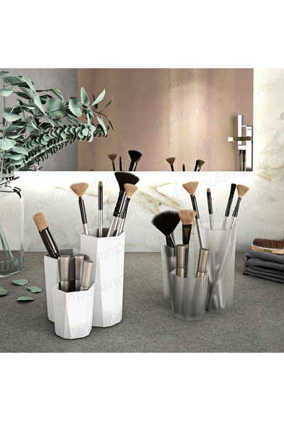 Pufwin Makyaj Organizer ve Fırçalık Düzenleyici 2 Adet