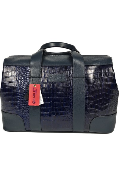 Skarlet Hakiki Deri Unisex Valiz & Seyahat Çantası