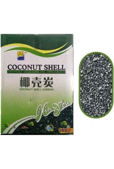 Canlı Petshop Coconut Karbon Kömür Dış ve Iç Filtre Için 500 gr Canlı Petshop Coconut Karbon Kömür Dış ve Iç Filtre Için 500 gr