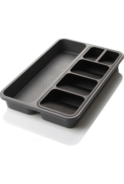 Pazarika Füme Plastik Çekmece Içi Düzenleyici Kaşıklık