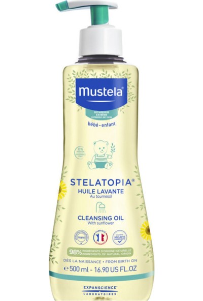 Mustela Stelatopia Huile Lavante Cleansing Oil 500 ml Mustela Stelatopia Huile Lavante Cleansing Oil 500 ml