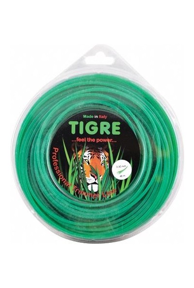 Tigre Yuvarlak Yeşil Tırpan Misinası 3 mm 56 Metre Tigre Yuvarlak Yeşil Tırpan Misinası 3 mm 56 Metre