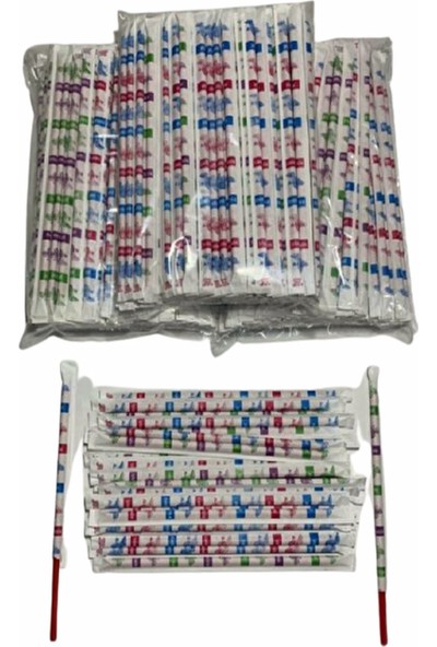 Albatros Kağıtlı Pipet 100'LÜ