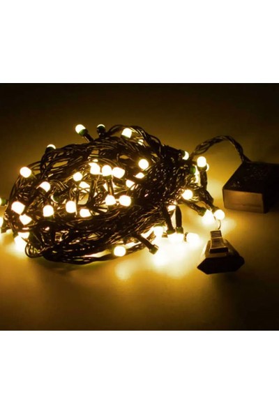 Kullan At Market Yılbaşı LED Işık Fonksiyonlu 3m 50 Ampül Sarı - KM-SUS-1929