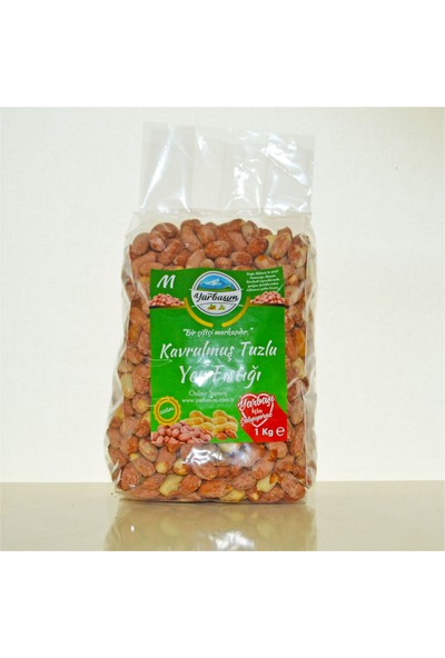 Yarbaşım Kavrulmuş Tuzlu Yer Fıstığı 1 Kg. S Boy