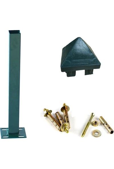 Koray Tel Çim Çit Direği 100 cm