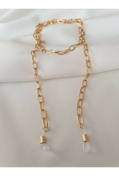 FullControl Cosibella Kadın Altın Kaplama Zincir Gözlük Askısı FullControl Cosibella Kadın Altın Kaplama Zincir Gözlük Askısı