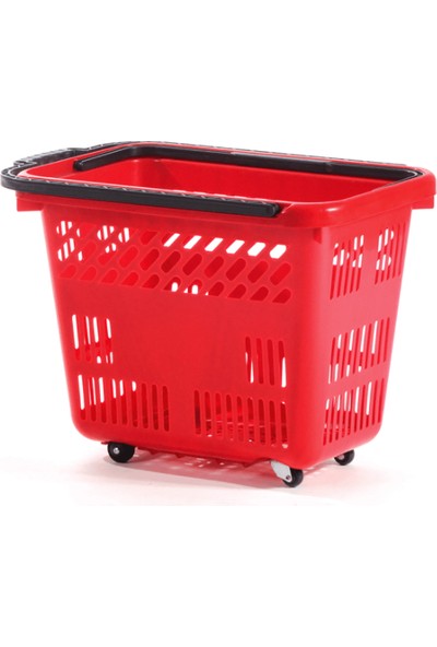 Rafburada 54 Lt Tekerlekli Market Sepeti