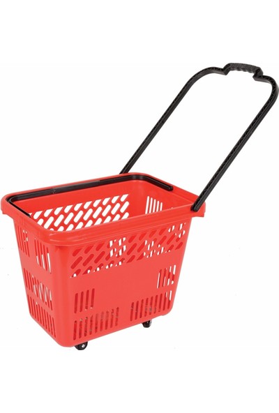 Rafburada 54 Lt Tekerlekli Market Sepeti