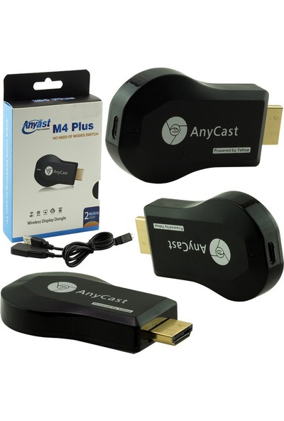 melekstore Powermaster PM-456 Anycast M9 Plus Kablosuz HDMI Görüntü + Ses Aktarıcı melekstore Powermaster PM-456 Anycast M9 Plus Kablosuz HDMI Görüntü + Ses Aktarıcı