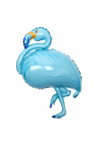 Canlı Petshop Flamingo Model Folyo Balon Mavi Canlı Petshop Flamingo Model Folyo Balon Mavi