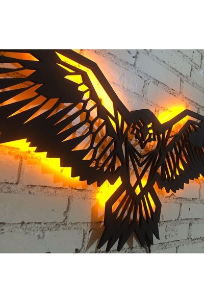 Bir2bir Hediyelik Şahin Ledli Duvar Süsü Mdf Tablo Duvar Aksesuarı Ahşap Tablo Bir2bir Hediyelik Şahin Ledli Duvar Süsü Mdf Tablo Duvar Aksesuarı Ahşap Tablo