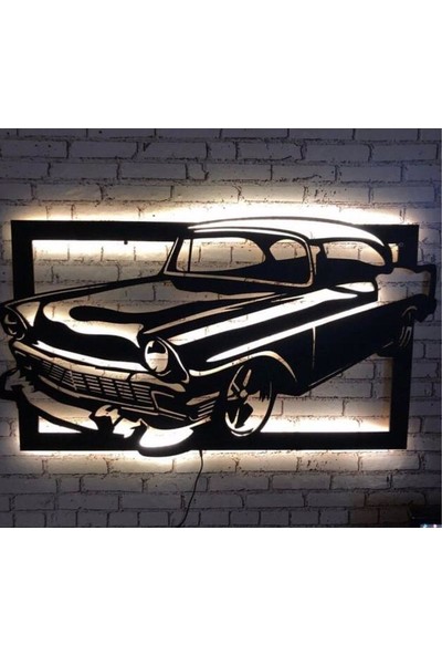 Bir2bir Hediyelik Klasik Araba Ledli Duvar Süsü Mdf Tablo Duvar Aksesuarı Ahşap Tablo Bir2bir Hediyelik Klasik Araba Ledli Duvar Süsü Mdf Tablo Duvar Aksesuarı Ahşap Tablo
