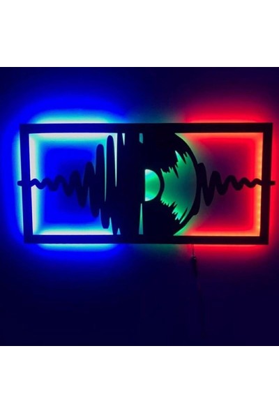 Bir2bir Hediyelik Music Ritim Ledli Duvar Süsü Mdf Tablo Duvar Aksesuarı Ahşap Tablo Bir2bir Hediyelik Music Ritim Ledli Duvar Süsü Mdf Tablo Duvar Aksesuarı Ahşap Tablo