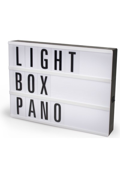 Petrix A4 Işıklı Harfli Pano Rgb + USB