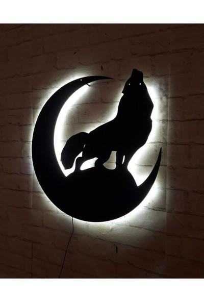 Bir2bir Hediyelik Bozkurt Ledli Duvar Süsü Mdf Tablo Duvar Aksesuarı Ahşap Tablo Bir2bir Hediyelik Bozkurt Ledli Duvar Süsü Mdf Tablo Duvar Aksesuarı Ahşap Tablo