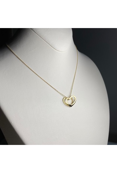 Hür Gold 14 Ayar Altın Kalpli Kolye Hür Gold 14 Ayar Altın Kalpli Kolye