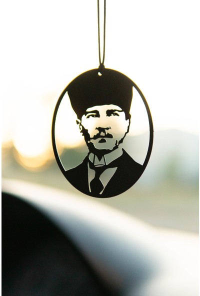 Araba Süsü Metal Atatürk Dikiz Aynası Süsü Araba Süsü Metal Atatürk Dikiz Aynası Süsü