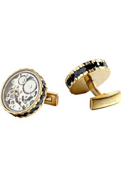 Omark Cotton Forcehold Gold Watch Kol Düğmesi